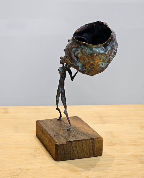 "Bugler" Original Sculpture For Sale | Benarto Online Art Gallery